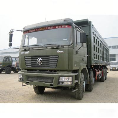 China Shacman F2000 8x4 400HP 50 Ton Dump Truck Tipper Lorry with 10 Speed Gearbox for sale