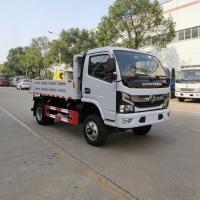 China Dongfeng 4WD 5ton Small Dumper Tipper Truck For Engineering Projects for sale