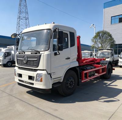 China 8-10 Cubic Meters Hook Swing Arm Garbage Truck for sale