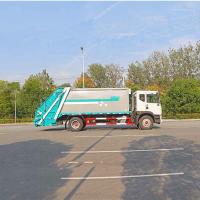 China 14m3 Dongfeng Garbage Compactor Truck High Pressure Compressed Rubbish Collector 180HP for sale