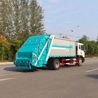 China 14m3 Dongfeng Garbage Compactor Truck High Pressure Compressed Rubbish Collector 180HP for sale