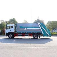 China 14m3 Dongfeng Garbage Compactor Truck High Pressure Compressed Rubbish Collector 180HP for sale