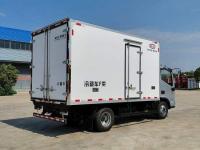 China Dongfeng Foton 5 Ton 4x2 Mini Refrigerator Truck 180HP Euro V for Frozen Food Transport for sale