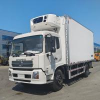 China Dongfeng 4x2 9 Ton Refrigerator Truck 7.8m Freezer Van for Ice Cream Seafood for sale