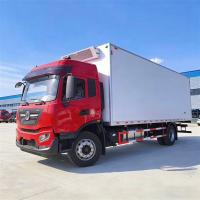 China Dongfeng 6.5m 7.8m Refrigerated Food Transport Freezer Van Box Truck 16000kg GVW for sale