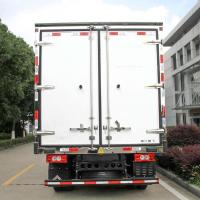 China Foton 130HP 4x2 2 Ton Refrigerated Truck with Carrier Cooler for Meat Fish Transport for sale
