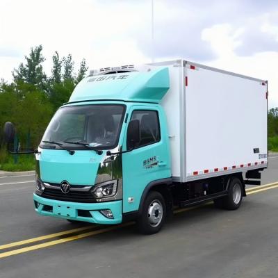 China Foton 4.5 Ton GVW Refrigerated Truck 130 HP Diesel Carrier Unit -18C for sale