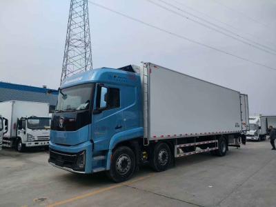 China Foton 6x2 25ton Refrigerated Truck with Thermo King Unit 220HP Freezer Van for sale