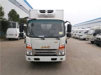 China Foton 5 Ton Refrigerated Truck 8cm Insulation Thermo King Carrier Freezer Van for sale