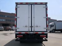 China Foton 5 Ton Refrigerated Truck 8cm Insulation Thermo King Carrier Freezer Van for sale