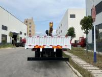 China Isuzu Giga Hino 700 4X2 Folding Arm Crane 8 Ton Truck Mounted with Telescopic Boom for sale