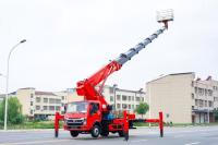China Dongfeng 16m Truck Mounted Aerial Work Platform with Straight Telescopic Arm 200kg Capacity for sale