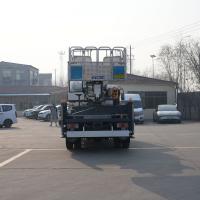 China Isuzu 28m Aerial Work Platform Telescopic Boom Truck 200kg Capacity for sale