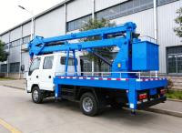 China 4x2 600P Double Cabin Manual 16m Bridge Inspection Aerial Platform Truck 120hp for sale