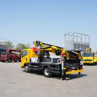 China HOWO 40m 50m High Altitude Operation Truck Aerial Manlift Bucket Truck for Bridge Maintenance for sale