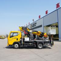 China HOWO 40m 50m High Altitude Operation Truck Aerial Manlift Bucket Truck for Bridge Maintenance for sale
