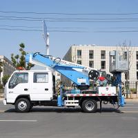 China 19m 20m Aerial Bucket Truck Mounted High Altitude Work Platform 200kg Load for sale