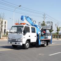 China 19m 20m Aerial Bucket Truck Mounted High Altitude Work Platform 200kg Load for sale