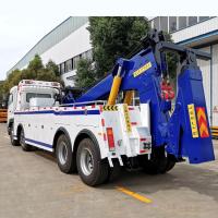 China Dongfeng 40t Crane Recovery Towing Truck 4x2 Road Accident Rescue Wrecker Tow Truck 190HP for sale