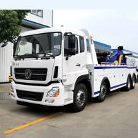 China Dongfeng 40t Crane Recovery Towing Truck 4x2 Road Accident Rescue Wrecker Tow Truck 190HP for sale