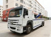 China HOWO 40-50 Ton Heavy Duty Tow Wrecker Truck 6x4 Road Rescue Recovery Vehicle 338HP for sale