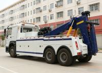 China HOWO 40-50 Ton Heavy Duty Tow Wrecker Truck 6x4 Road Rescue Recovery Vehicle 338HP for sale