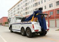 China HOWO 40-50 Ton Heavy Duty Tow Wrecker Truck 6x4 Road Rescue Recovery Vehicle 338HP for sale