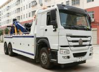 China HOWO 40-50 Ton Heavy Duty Tow Wrecker Truck 6x4 Road Rescue Recovery Vehicle 338HP for sale