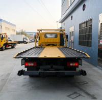 China 5.6m Platform Road Rescue Truck 4 Ton 5 Ton 6 Ton Recovery Vehicle Flatbed Tow Truck for sale