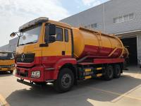 China Shacman 8x4 Vacuum Sewage Truck 25 Ton 290HP Waste Water Suction Tanker for sale