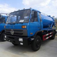 China 4x2 10m3 Sewage Suction Truck 163HP Vacuum Pump Truck Euro IV for sale