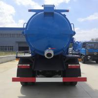China 4x2 10m3 Sewage Suction Truck 163HP Vacuum Pump Truck Euro IV for sale