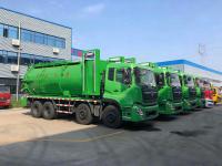 China Dongfeng 6x4 15000 Liters Vacuum Sewage Suction Tanker Truck High Pressure Jetting Cleaner for sale