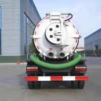 China 4000L Sewage Suction Truck 4x2 Septic Tank Vehicle with 102HP Euro V Engine for sale