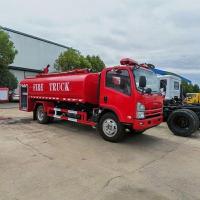 China ISUZU 4X2 4000L Fire Fighting Truck Water Foam Fire Rescue Vehicle 4tons for sale