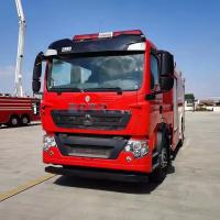 China HOWO 10 Ton Water Dry Powder Foam Combination Fire Fighting Truck 6x4 273kW for sale