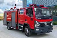 China Dongfeng 6000kg 6x4 Water Tank Fire Truck Diesel Engine 139kW Fire Fighting Vehicle for sale