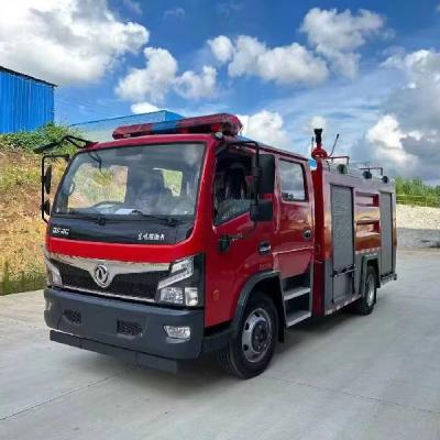 China Dongfeng 6000kg 6x4 Water Tank Fire Truck Diesel Engine 139kW Fire Fighting Vehicle for sale