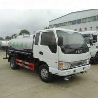 China JAC 5 Ton Water Bowser Truck 5000L Sprinkler with Spray Guns and Water Cannon for sale