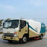 China JAC 5 Ton Vacuum Street Sweeper Truck 5.8 cbm Dust Suction Road Cleaning Vehicle for sale