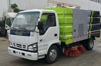 China 3-5 Ton Dry Wet Dual Purpose Street Vacuum Sweeper Truck 6cbm 7cbm 2400mm Working Width for sale