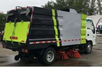 China 3-5 Ton Dry Wet Dual Purpose Street Vacuum Sweeper Truck 6cbm 7cbm 2400mm Working Width for sale