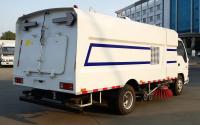 China ISUZU 4x2 Road Sweeper Truck 4cbm Water 5cbm Dust Vacuum Mobile Cleaning Tanker Vehicle for sale