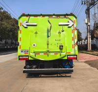 China Dongfeng 5cbm Road Sweeper Truck 4000L Water Tank 5000L Dust Tank Suction Debris Collection for sale