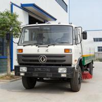 China Dongfeng 12cbm Vacuum Street Sweeper Truck 132KW Diesel Road Cleaning Machine for sale