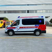 China New Gasoline Emergency Ambulance Vehicle for sale