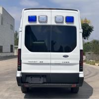 China Ford 2.0T Diesel Ambulance Vehicle 4944mm Emergency Rescue Hospital Transport for sale