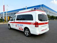 China Mercedes Benz Diesel Rescue Ambulance 204HP ICU Negative Pressure Vehicle for Hospital Airport for sale