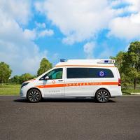 China Mercedes Benz ICU Ambulance 5370mm 1991cc Diesel Negative Pressure Patient Transport Vehicle for sale