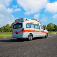 China Mercedes Benz ICU Ambulance 5370mm 1991cc Diesel Negative Pressure Patient Transport Vehicle for sale